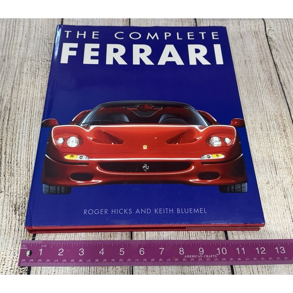 Toys | The Complete Ferrari Hardcover Roger Hicks Keith Bluemel ...